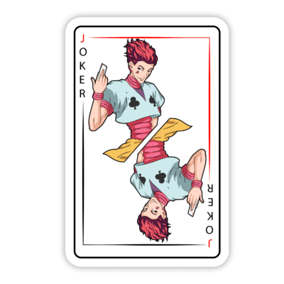 HXH Hisoka Morow Sticker – stickermirchi.com