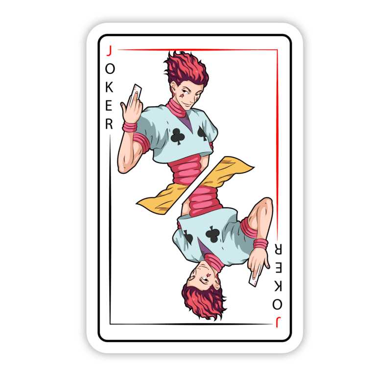 HXH Hisoka Morow Sticker – stickermirchi.com