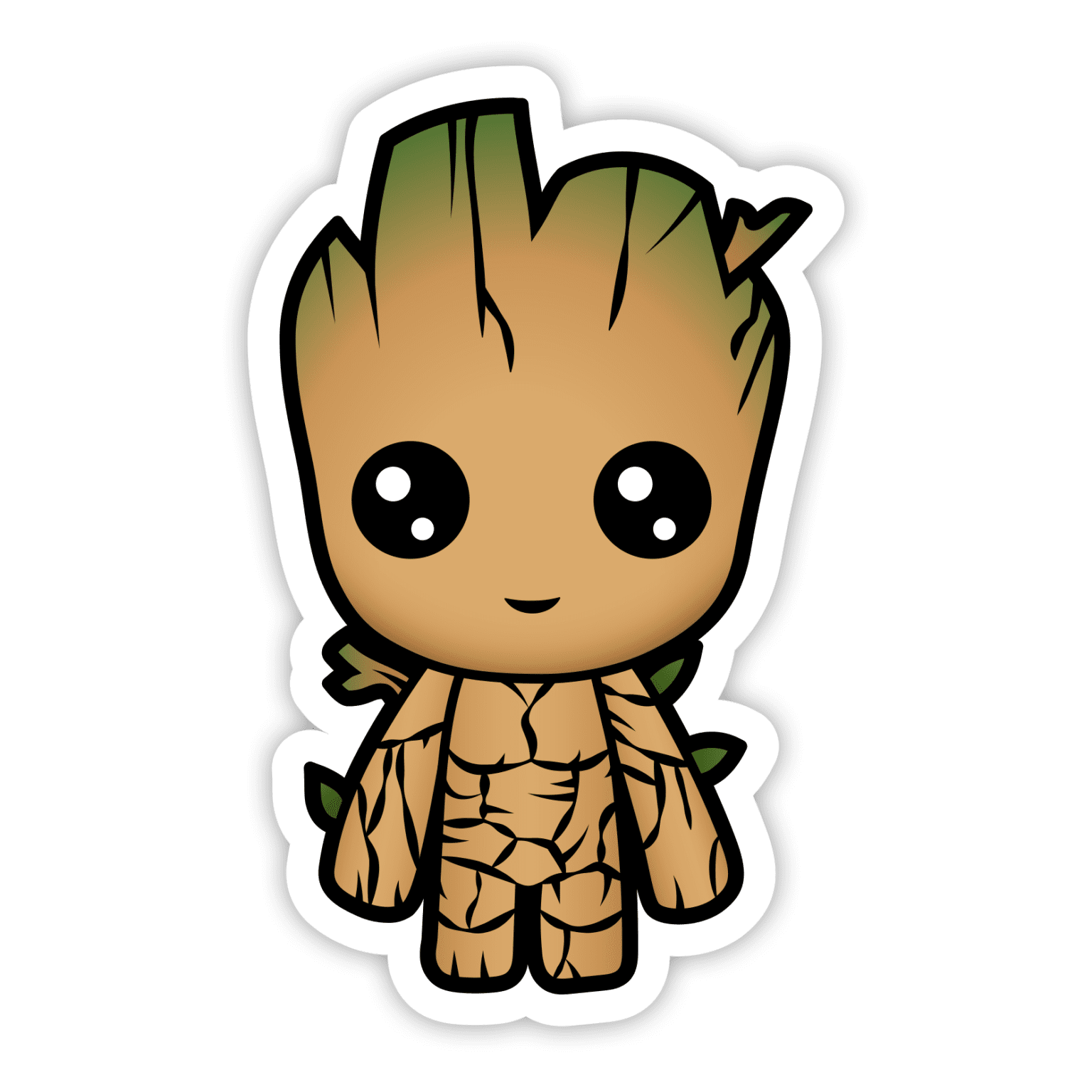 Marvel cute groot sticker – stickermirchi.com