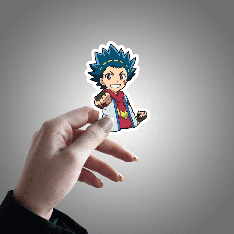 Beyblade Valt Aoi Sticker – stickermirchi.com