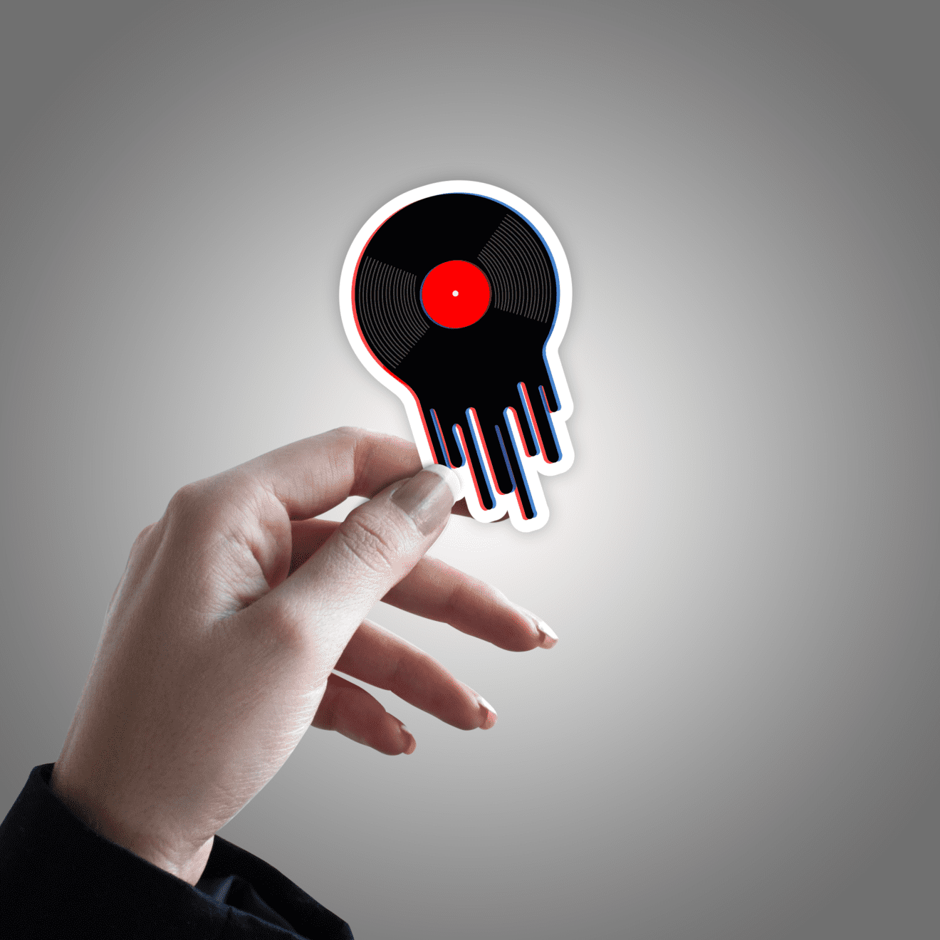 Drip Vinyl Record Sticker – stickermirchi.com