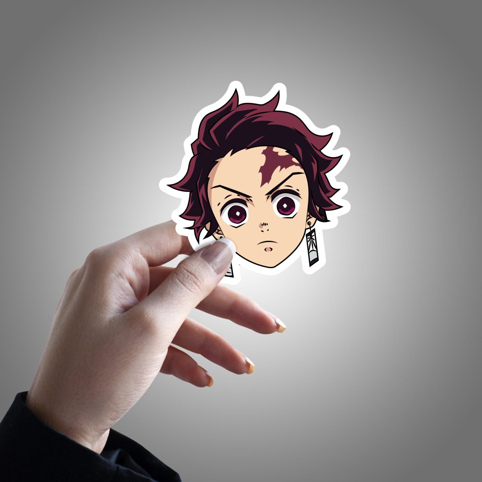 Dskny Tanjiro Kamado Stickers – stickermirchi.com