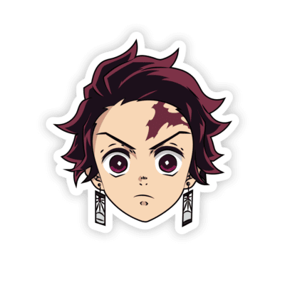 Dskny Tanjiro Kamado Stickers – stickermirchi.com