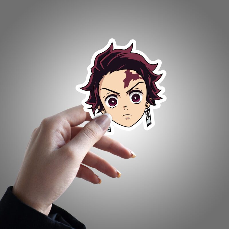 Dskny Tanjiro Kamado Stickers – stickermirchi.com