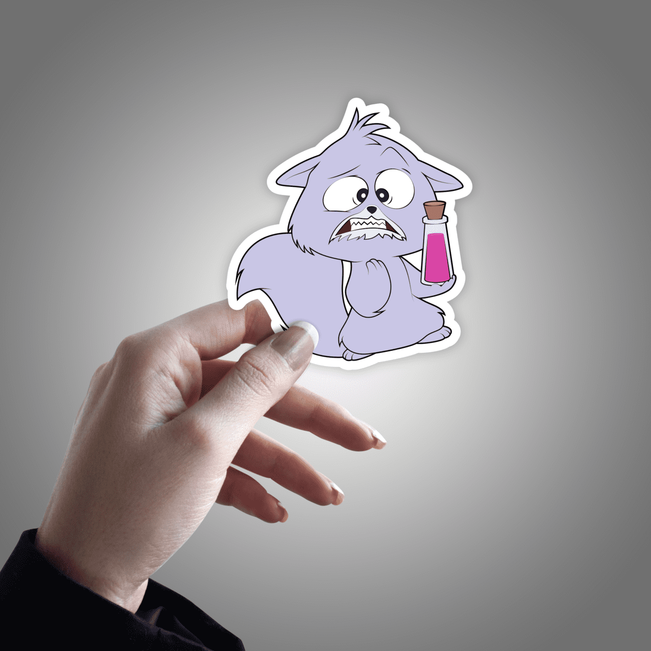 The Emperor_s New Groove Yzma Cat Sticker – stickermirchi.com