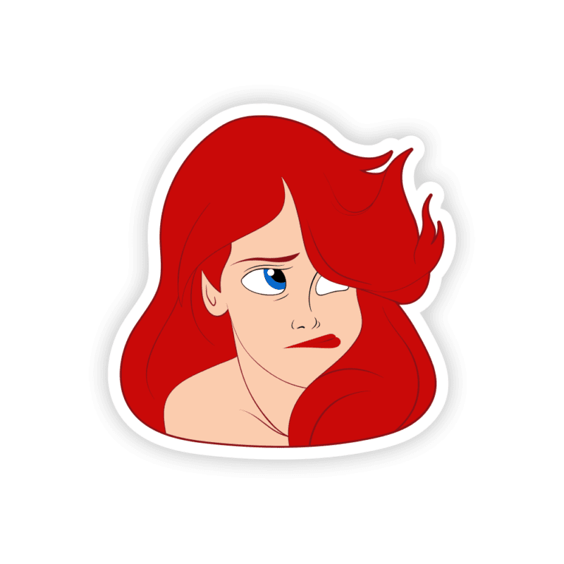 Aristocats Marie Offended Sticker – stickermirchi.com