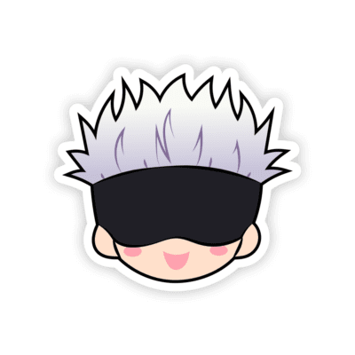 Jujutsu Kaisen Satoru Gojo – stickermirchi.com