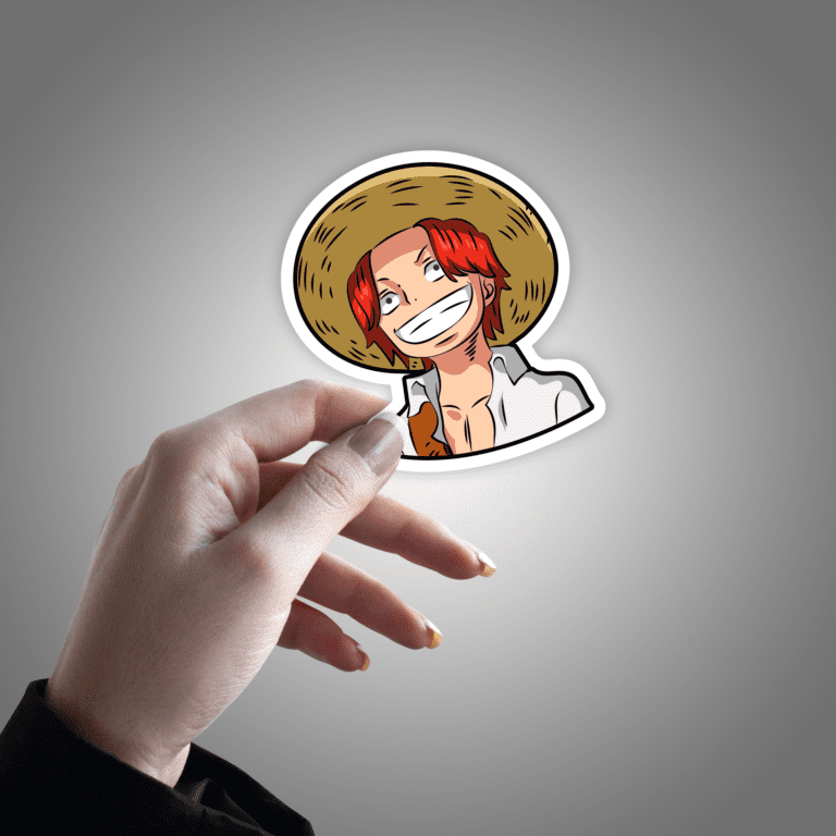 One Piece Shanks Smile – stickermirchi.com