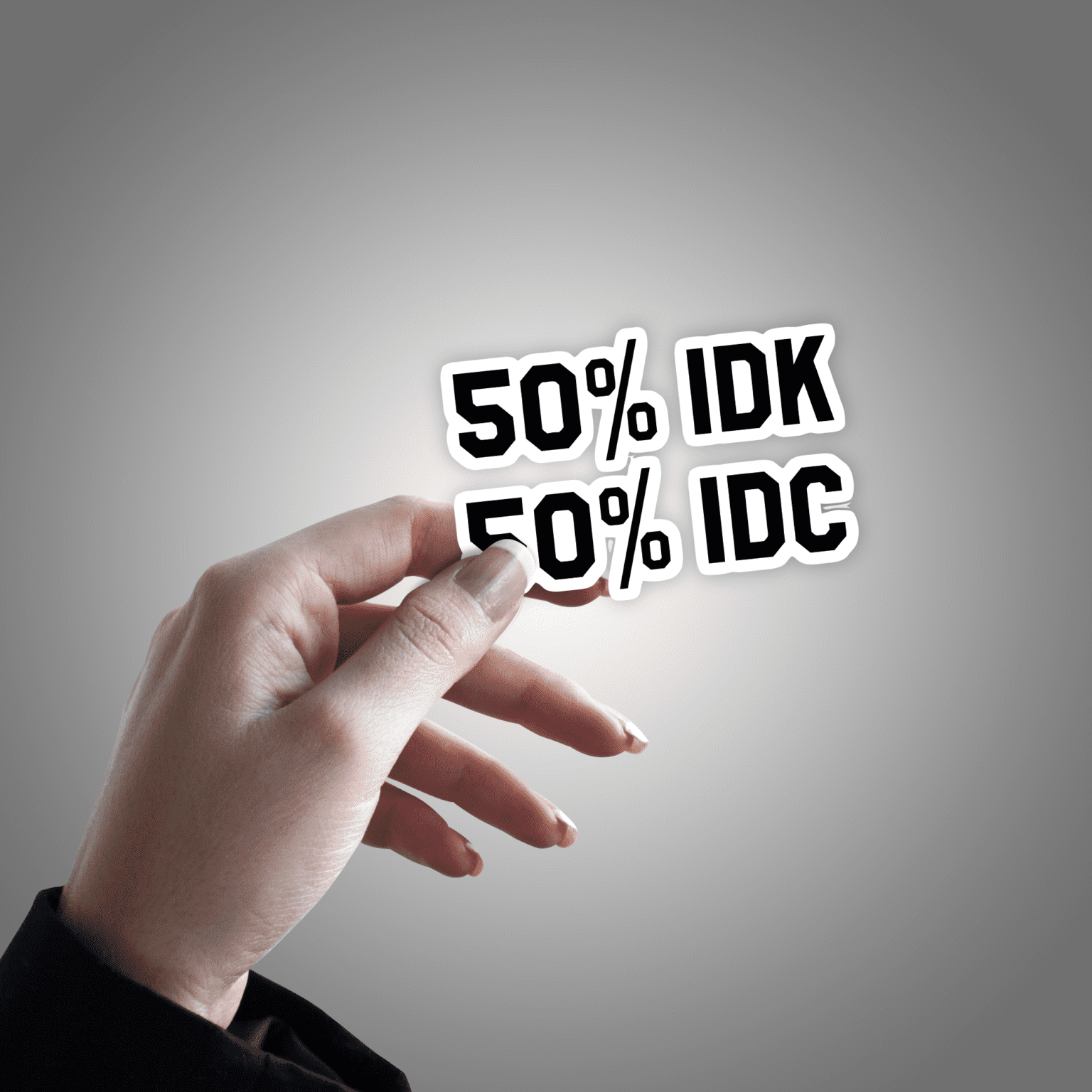 50 IDC Sticker – stickermirchi.com