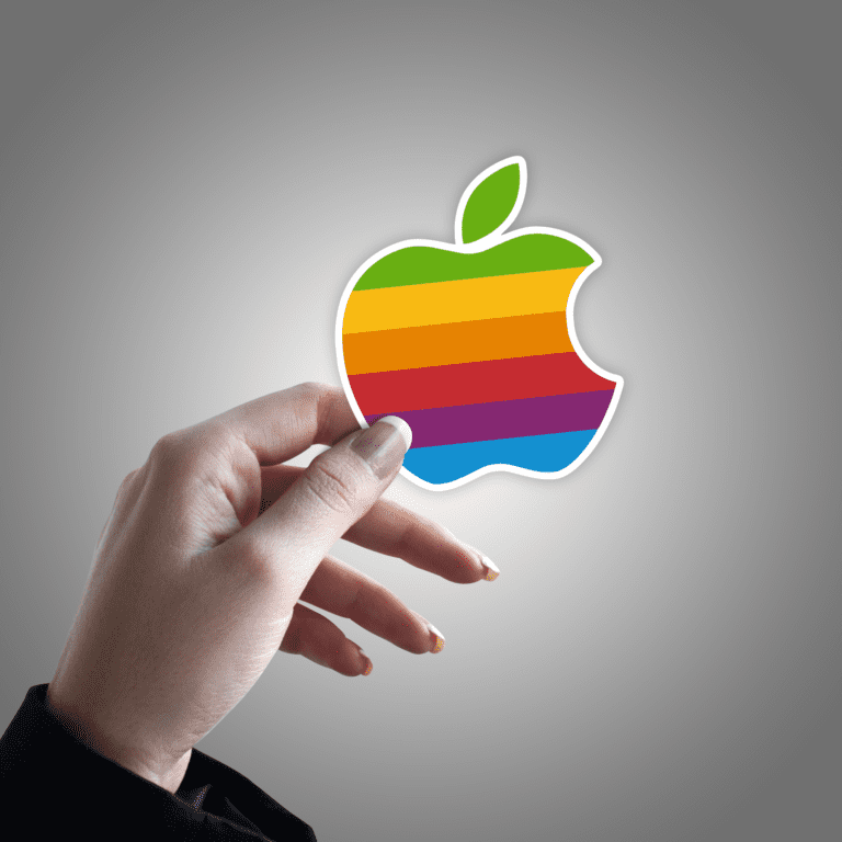 Apple Logo Stickers – stickermirchi.com