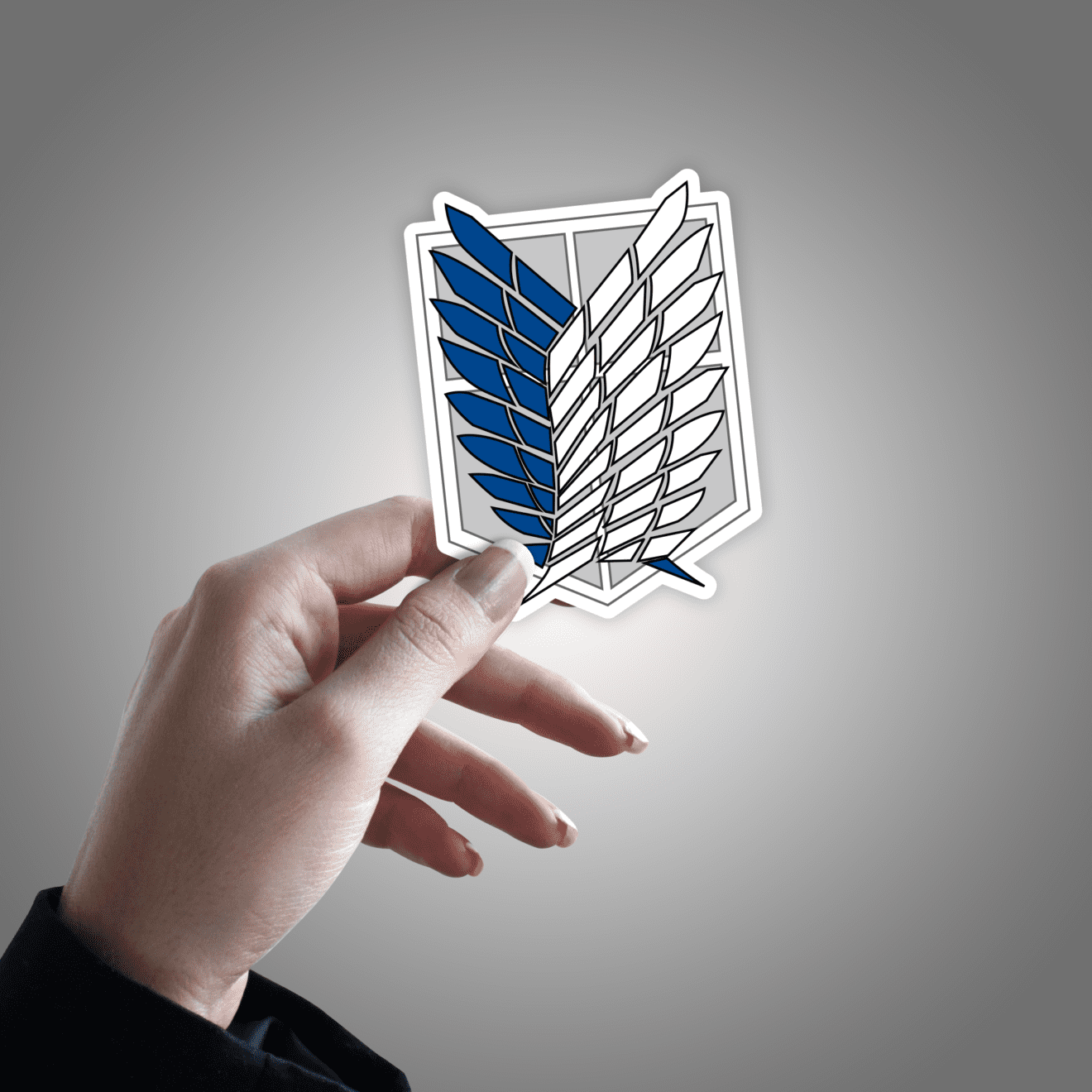 Attack Titan Recon Corps Logo Sticker – stickermirchi.com
