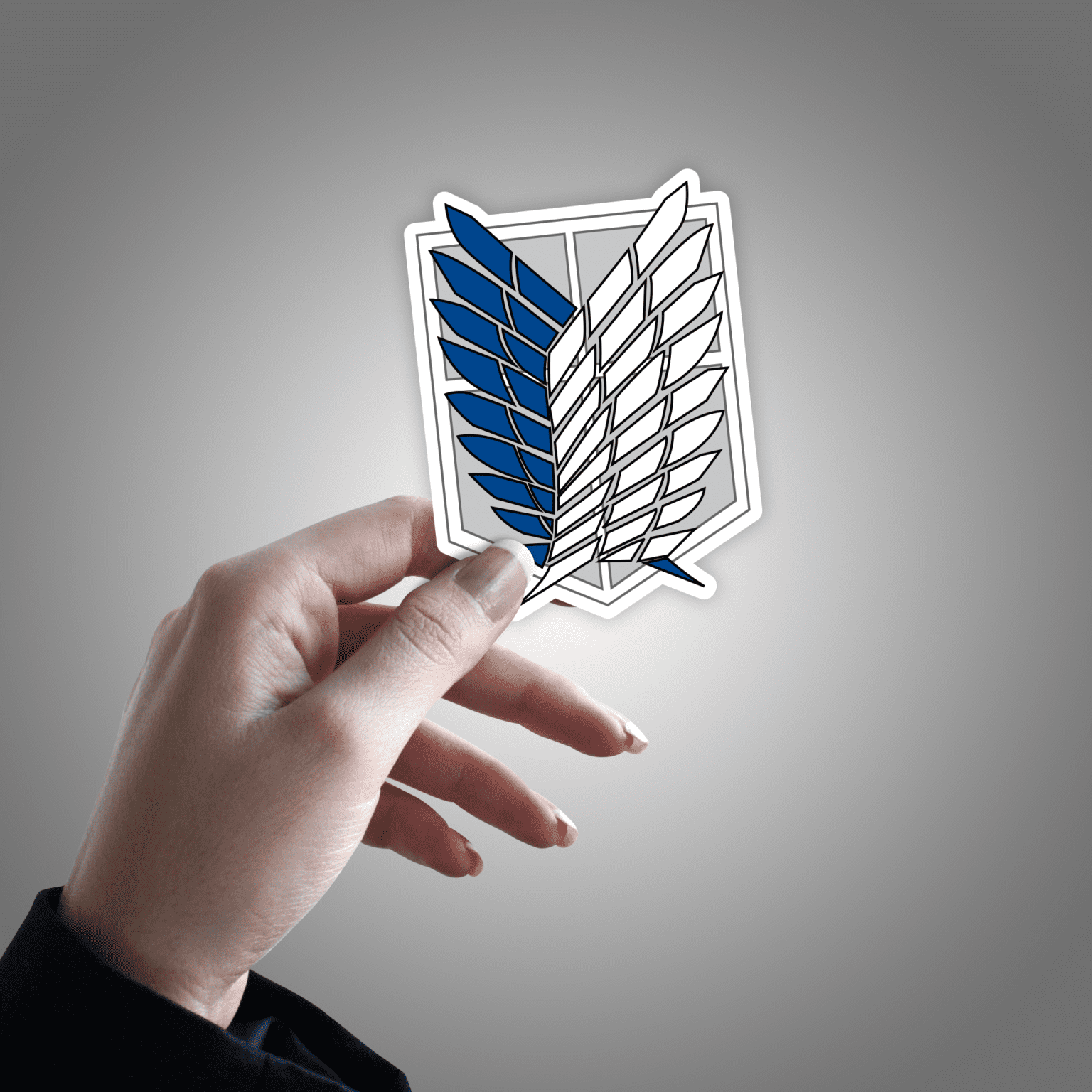 Attack Titan Recon Corps Logo Sticker – stickermirchi.com