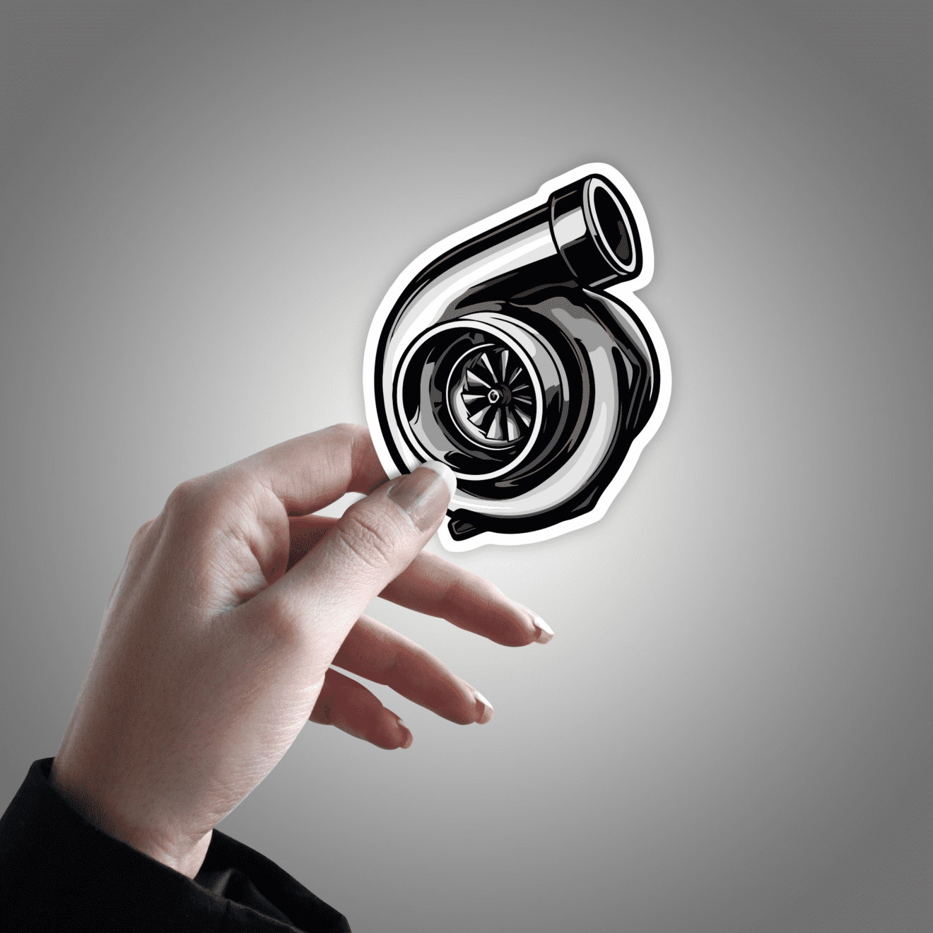 Car Turbocharger Sticker – stickermirchi.com