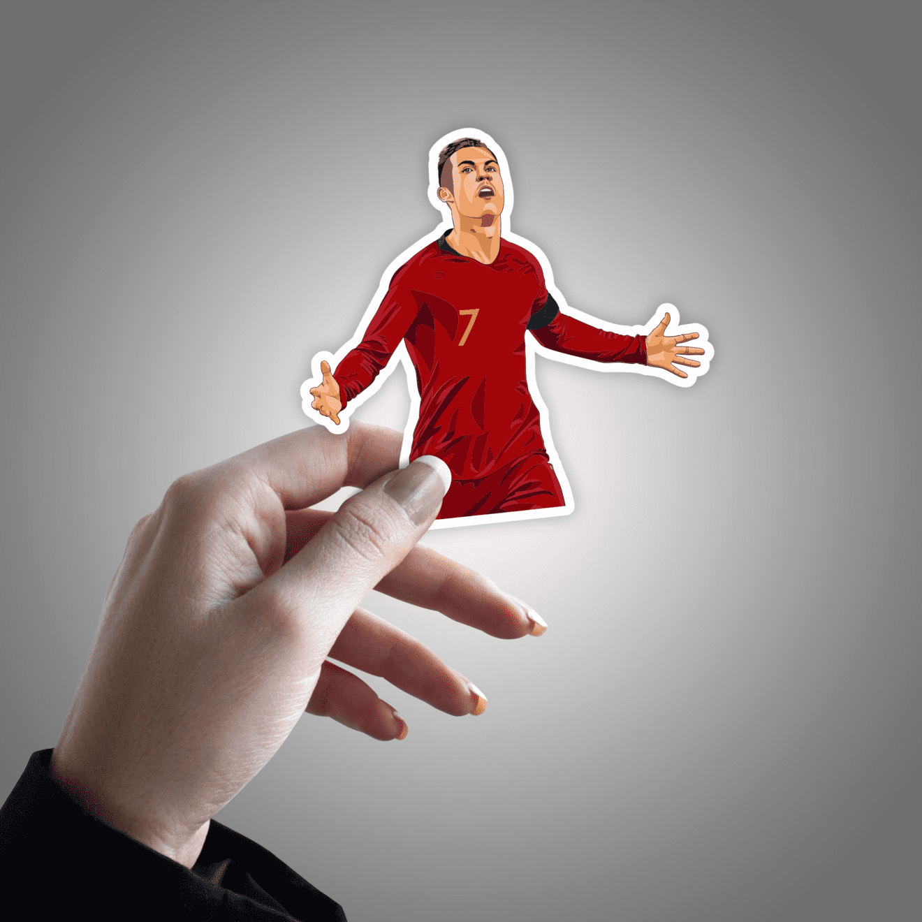 Cristiano Ronaldo Sticker – stickermirchi.com
