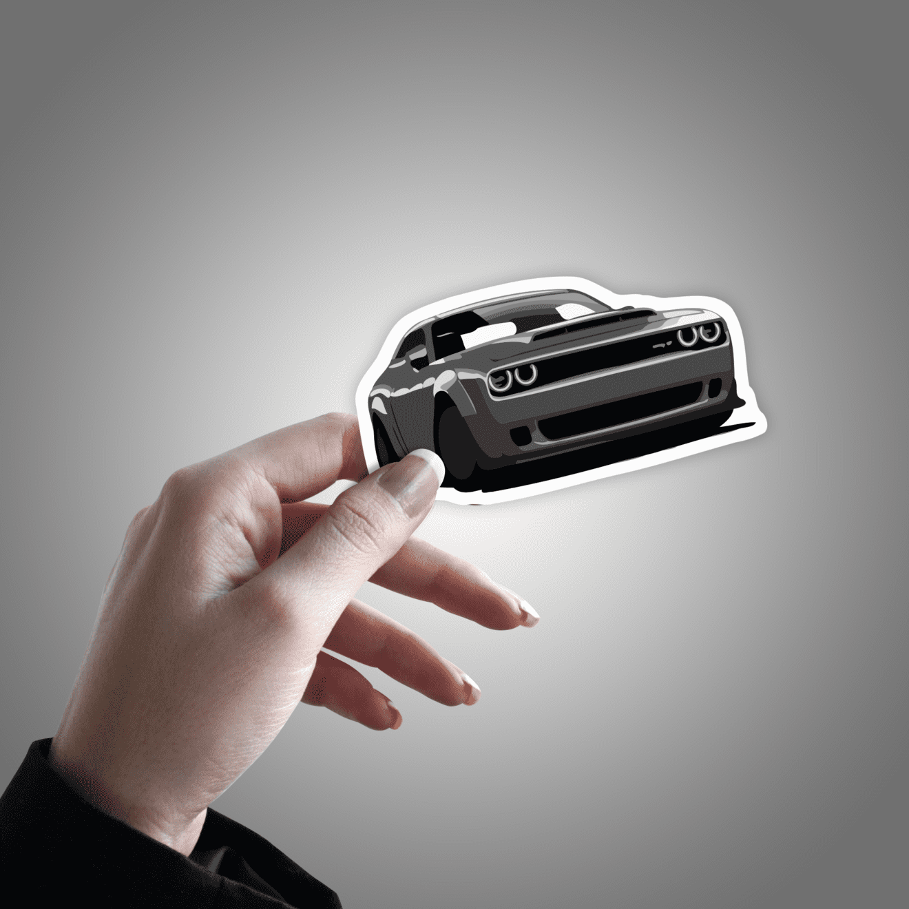 Dodge Challenger SRT Demon Sticker – stickermirchi.com