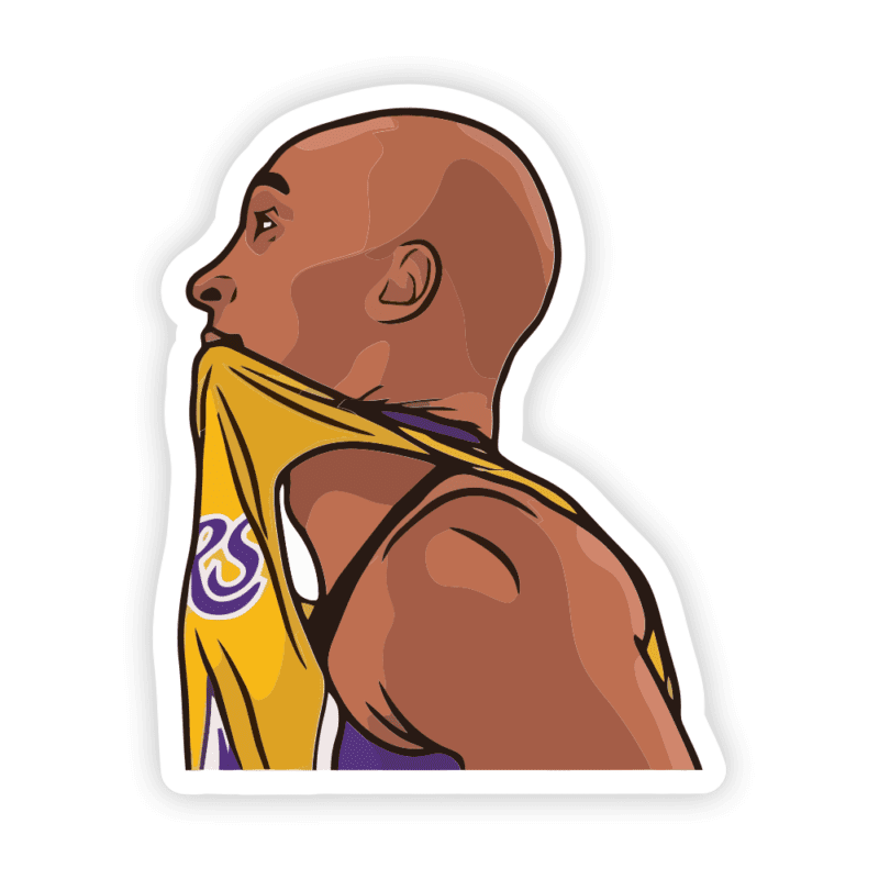 Kobe Bryant Sticker – stickermirchi.com