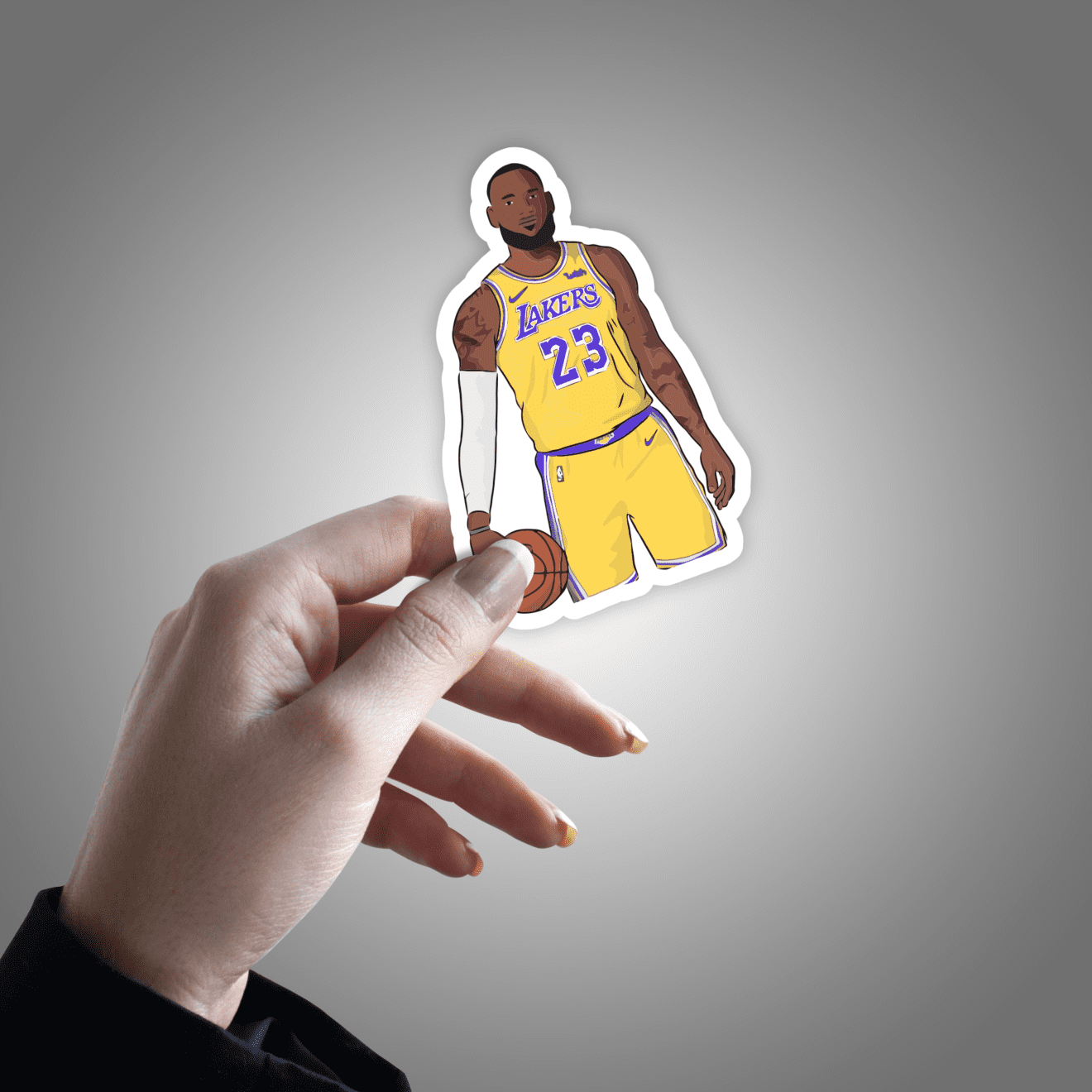 Lebron James Sticker – stickermirchi.com