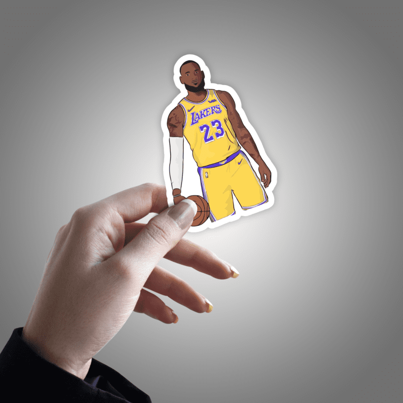 Lebron James Sticker – stickermirchi.com