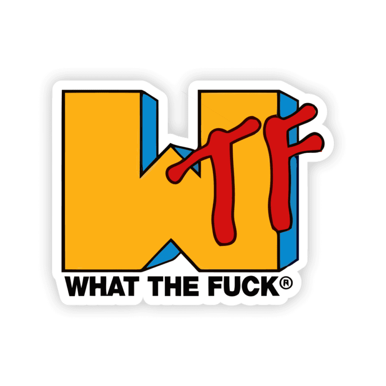 MTV X WTF Sticker – stickermirchi.com