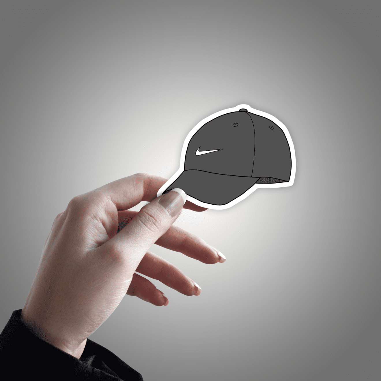 Nike Cap Sticker – stickermirchi.com