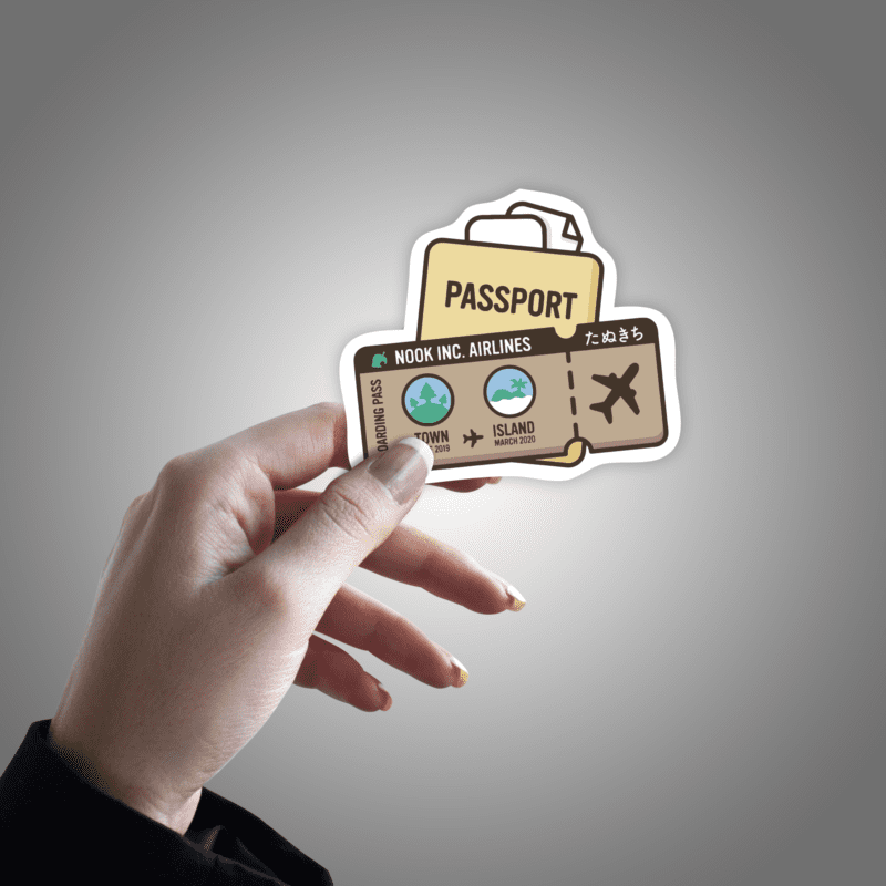 Nook Inc Airlines Sticker – stickermirchi.com