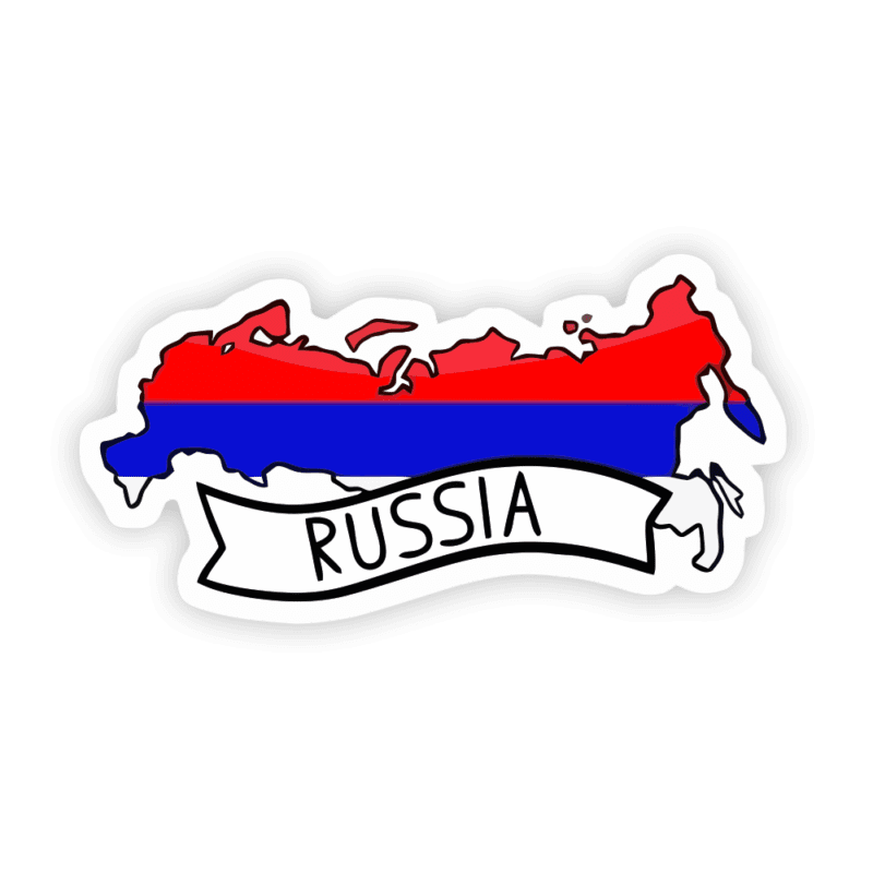 Rusia_ Mosc? Sticker – stickermirchi.com