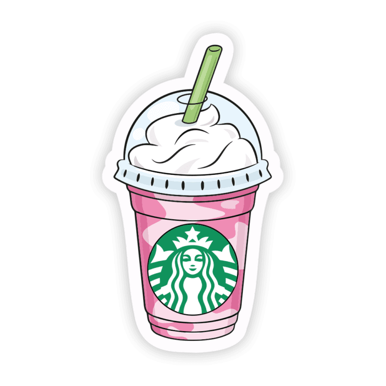 Starbucks Frappuccino sticker – stickermirchi.com