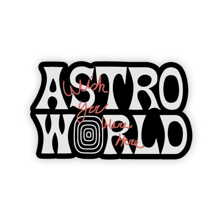 Astro World Sticker – stickermirchi.com