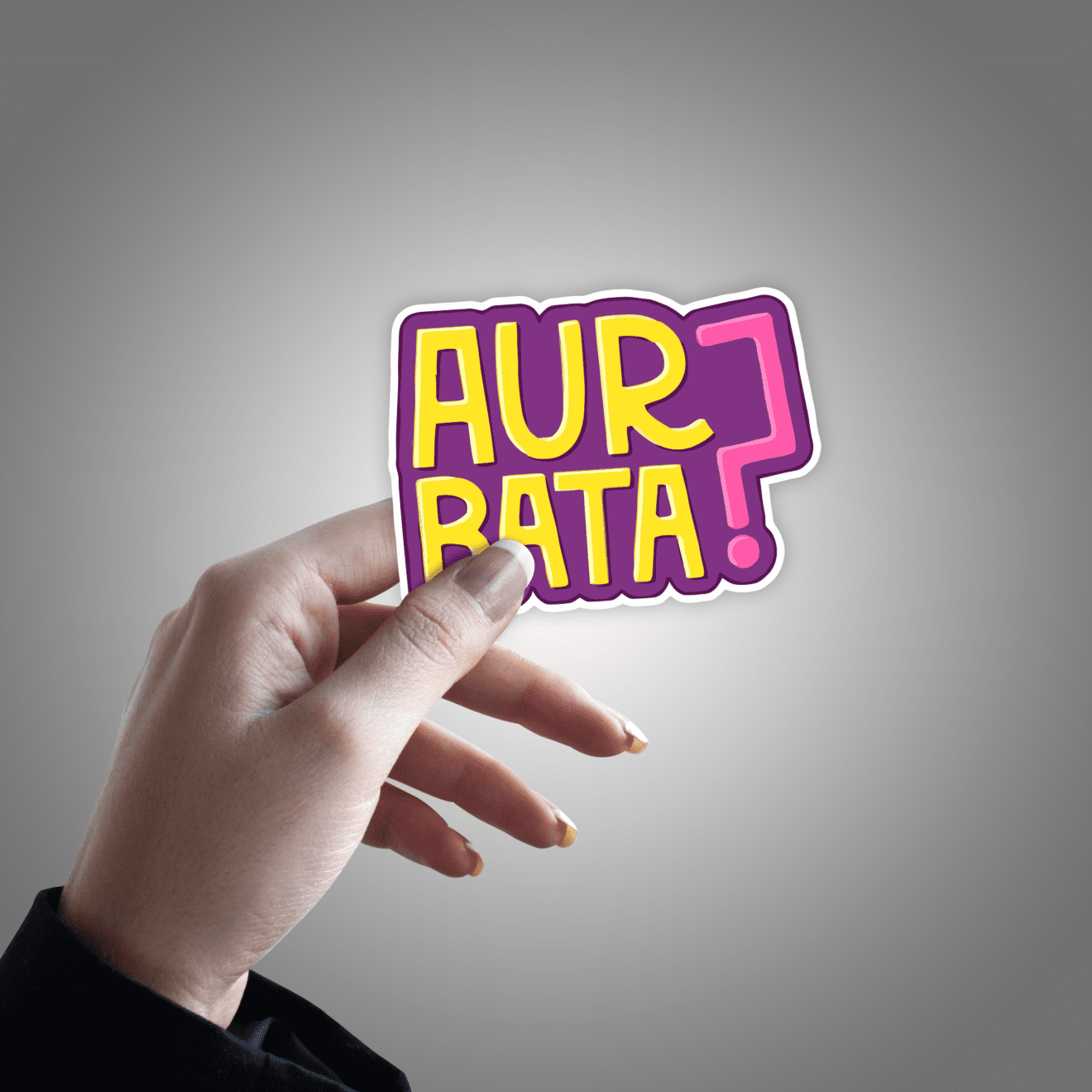 Aur Bata Sticker – stickermirchi.com