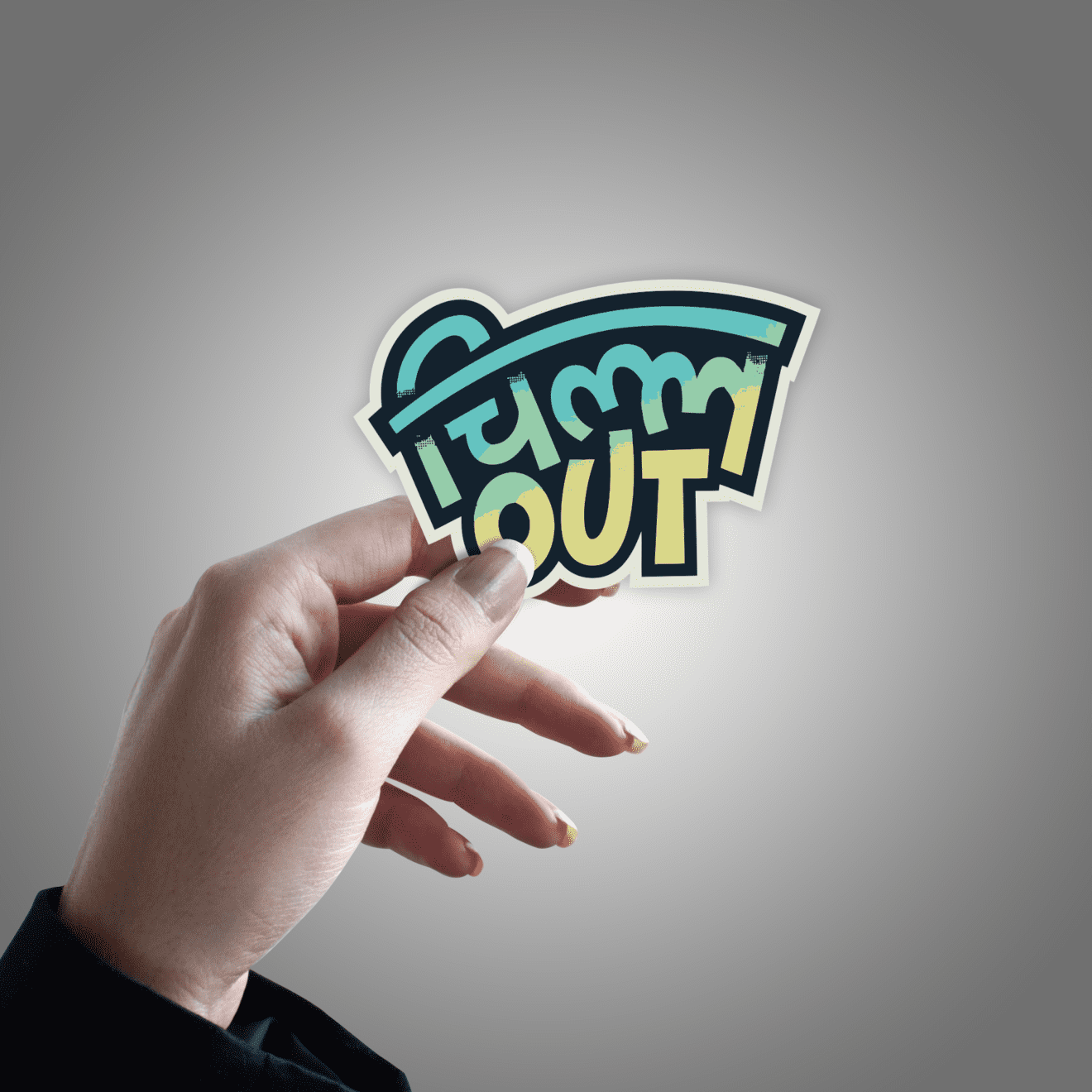 Chill Out Sticker – stickermirchi.com