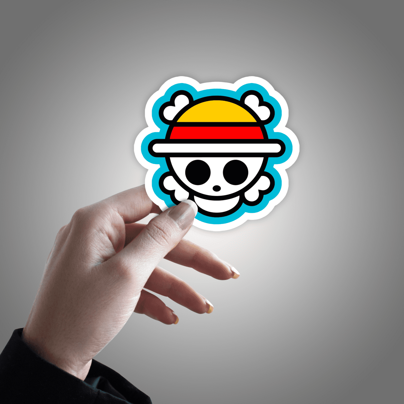 Cutest One Piece Logo Sticker – stickermirchi.com