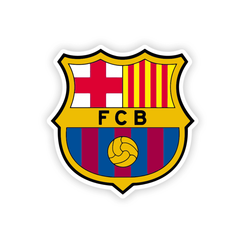 Fc Barcelona Sticker – stickermirchi.com