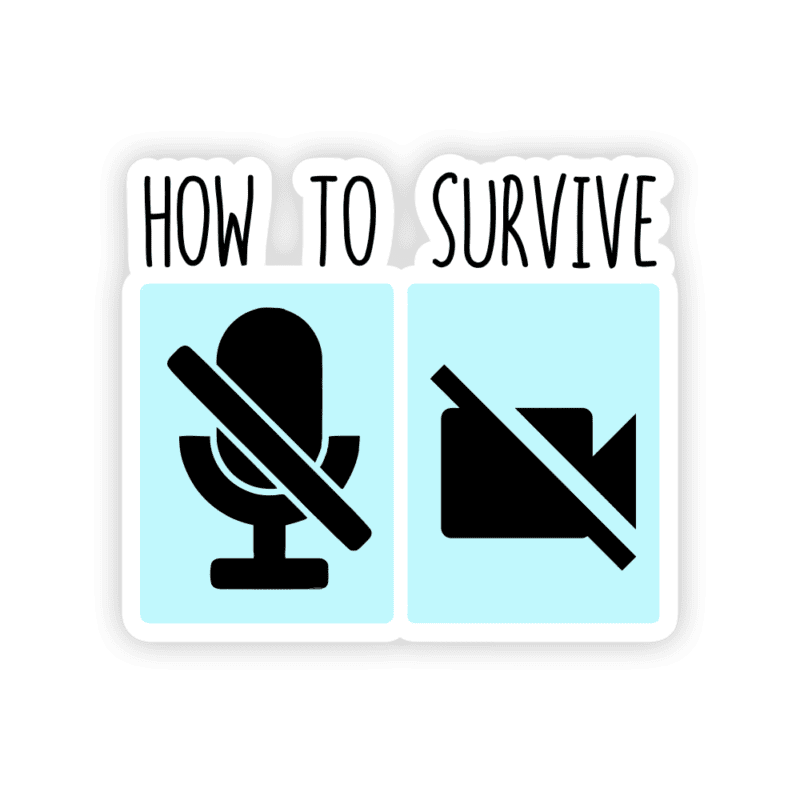 How To Survive Sticker – stickermirchi.com