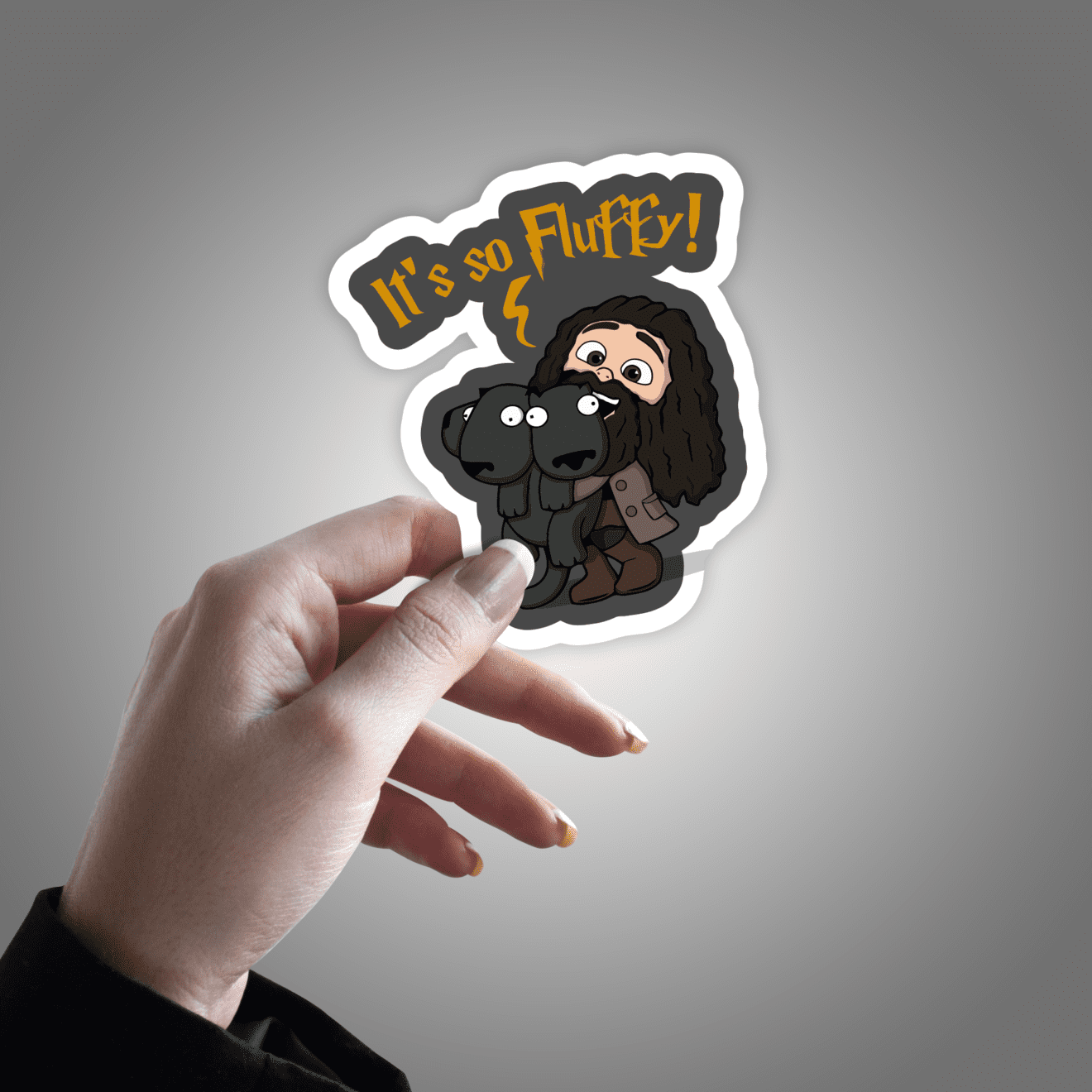 Its So Fluffy Sticker – stickermirchi.com