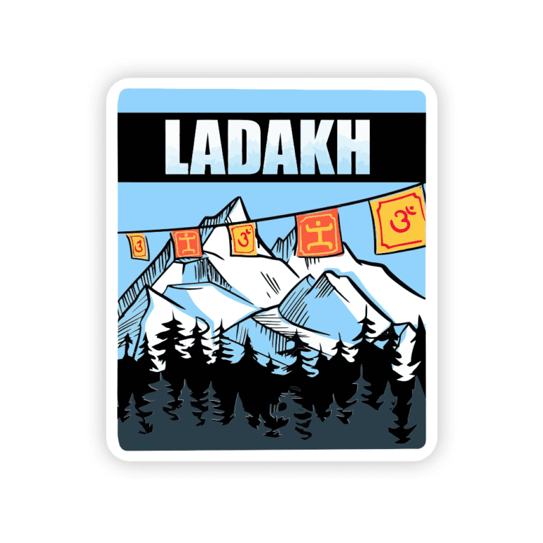 Ladakh Sticker – stickermirchi.com