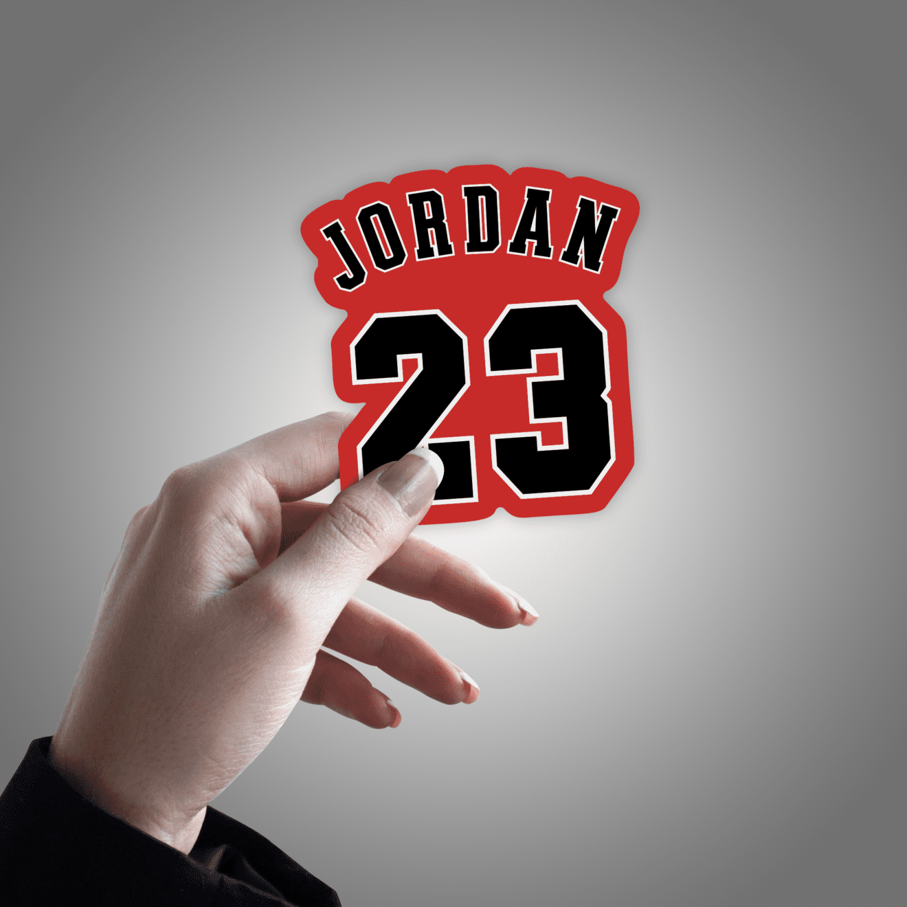 Michael Jordan Shirt Number 23 Stickers – stickermirchi.com