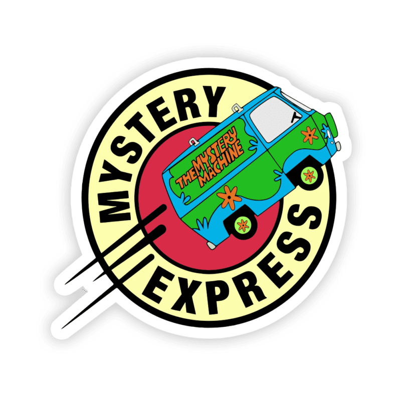 Mystery Express Sticker – stickermirchi.com