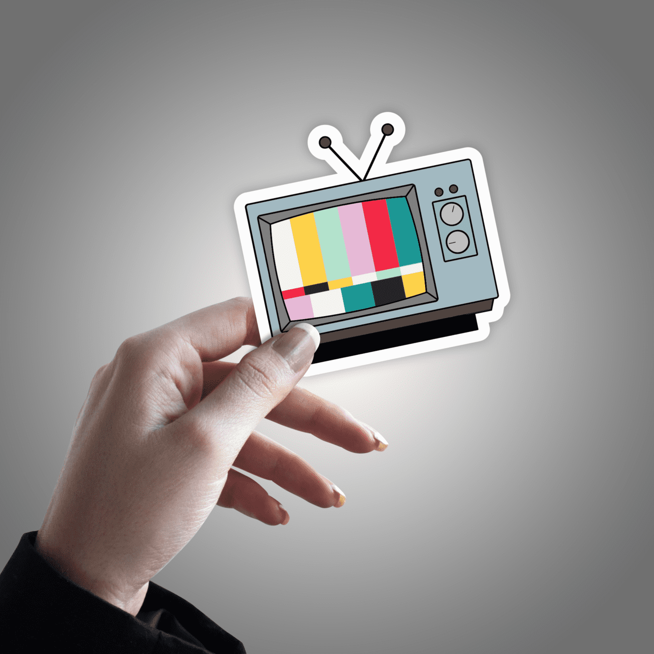 Retro Tv Sticker – stickermirchi.com