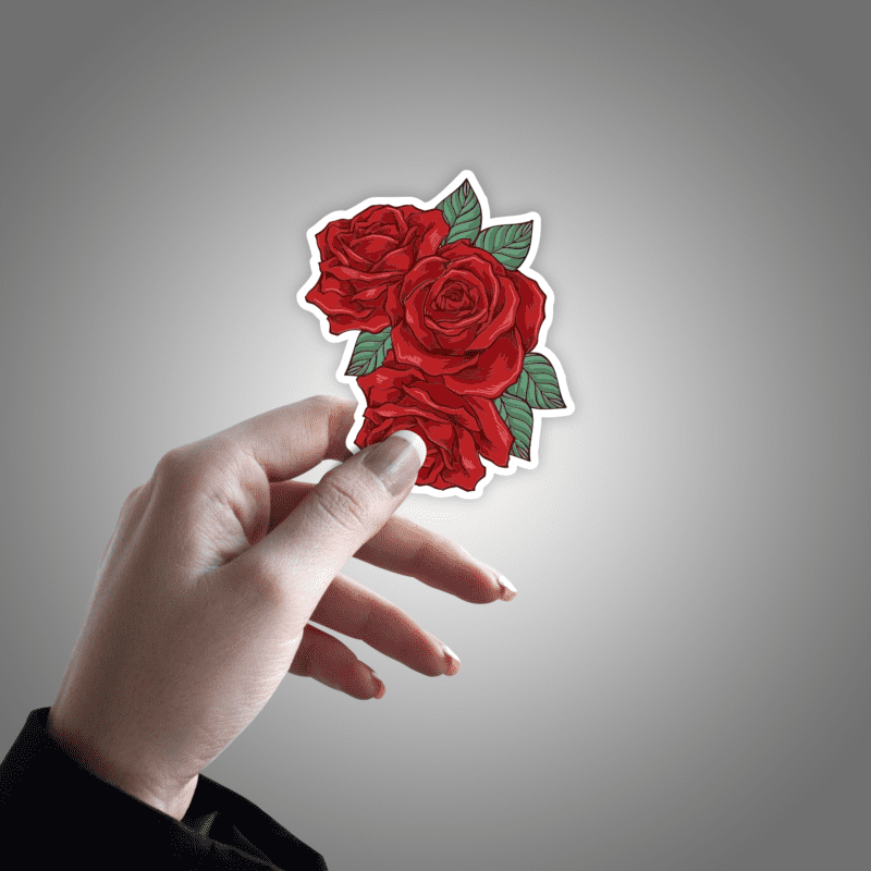 Roses Sticker – stickermirchi.com