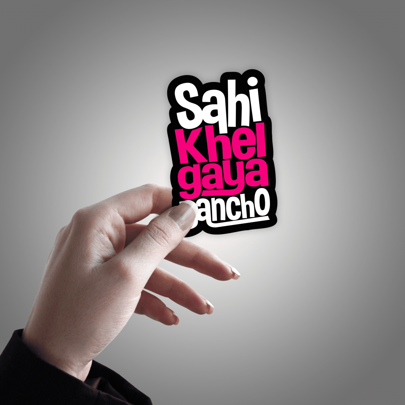 Sahi Khel Gaya Bancho Sticker – stickermirchi.com