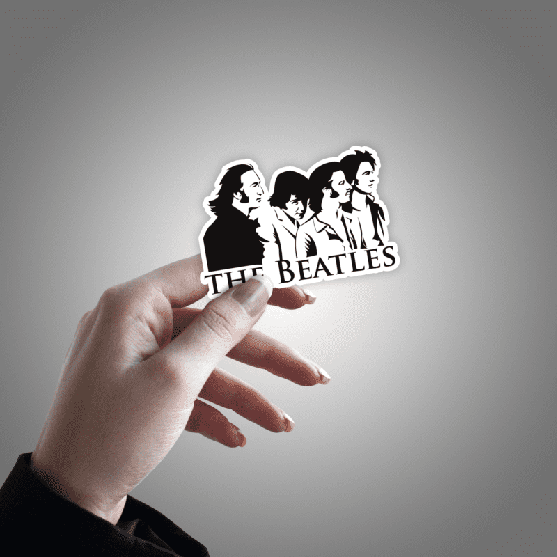 The Beatles Sticker – stickermirchi.com