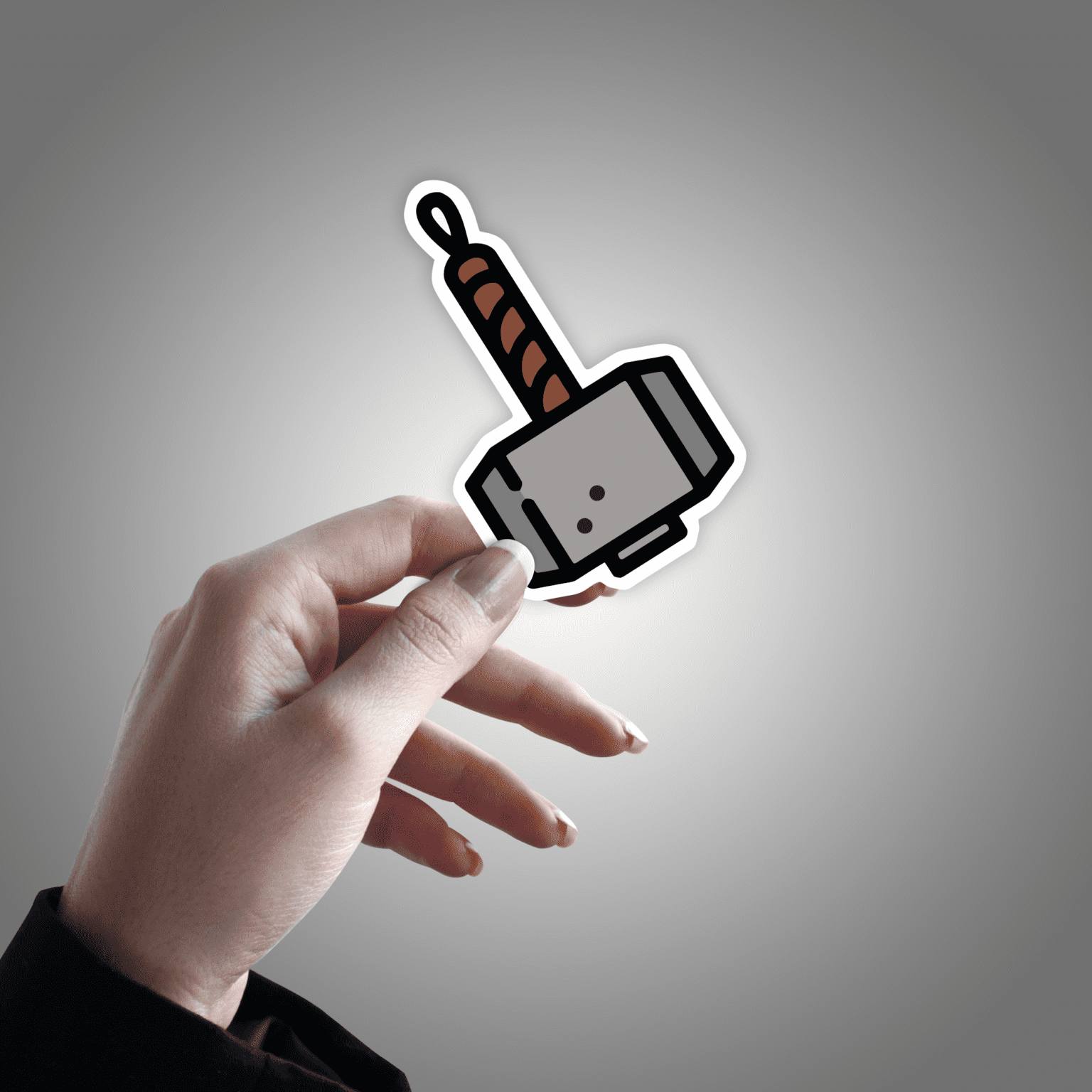 Thor Hammer Sticker – stickermirchi.com