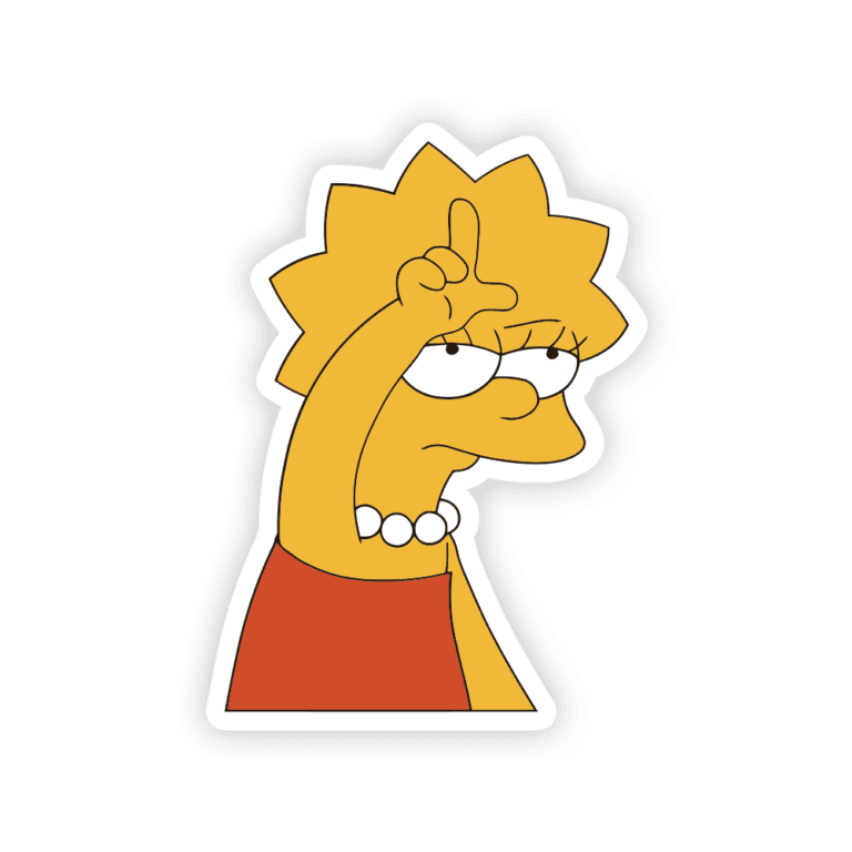 Lisa’ Sticker – stickermirchi.com