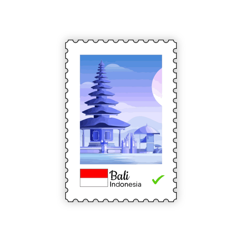 Bali Indonesia Sticker – stickermirchi.com
