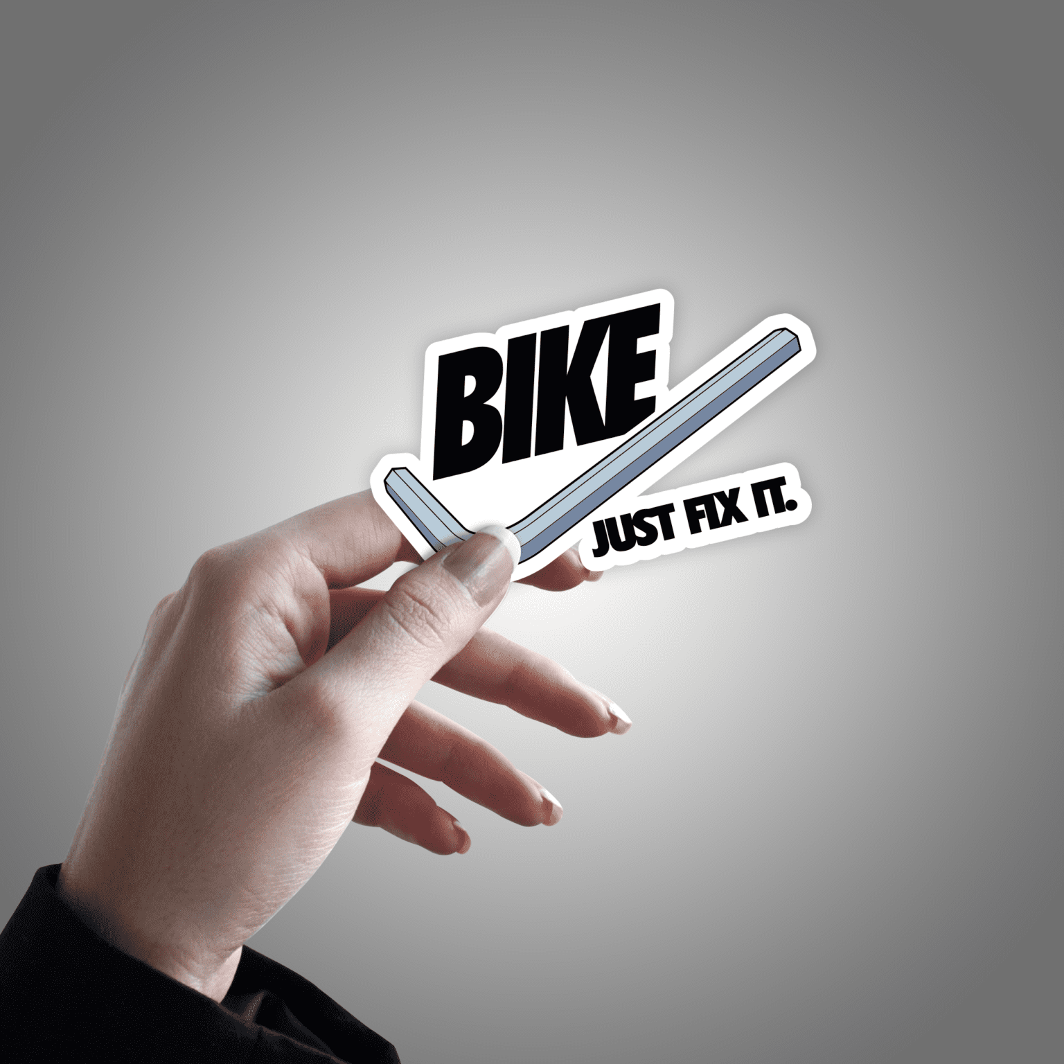Bike Just Fix It – stickermirchi.com