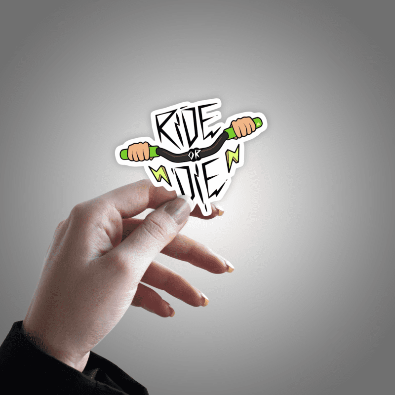 Ride Or Die Tees Sticker – stickermirchi.com