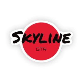 Skyline GTR Red Sun Logo Jdm Sticker – stickermirchi.com
