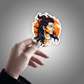 Adiyogi Mahadev Lord Shiva Om Namah Shivaya Hindu Sticker ...