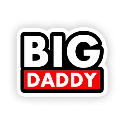 Big Daddy Sticker – stickermirchi.com