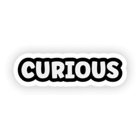 Curious Sticker – stickermirchi.com